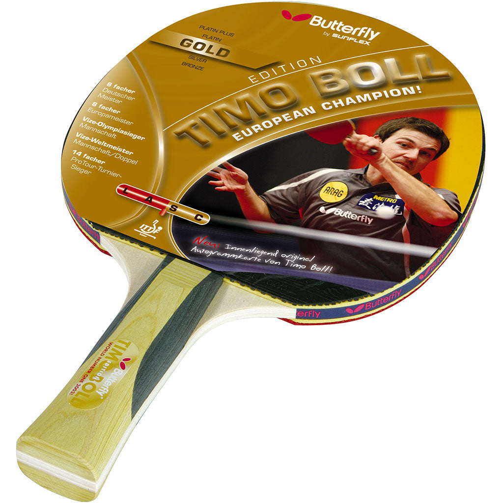 BUTTERFLY - Timo Boll | Gold – Go4 Sports